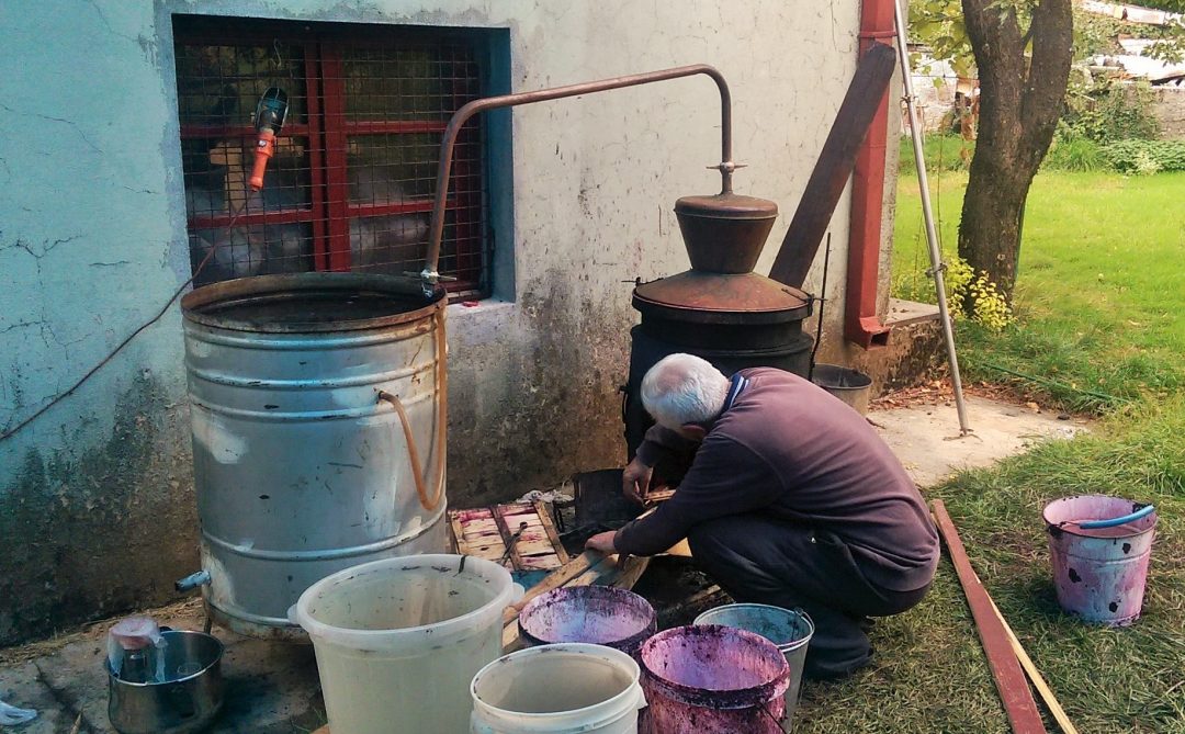 The distillation of Rakija - Nikena Eco Adventures | Tailor-made travel ...